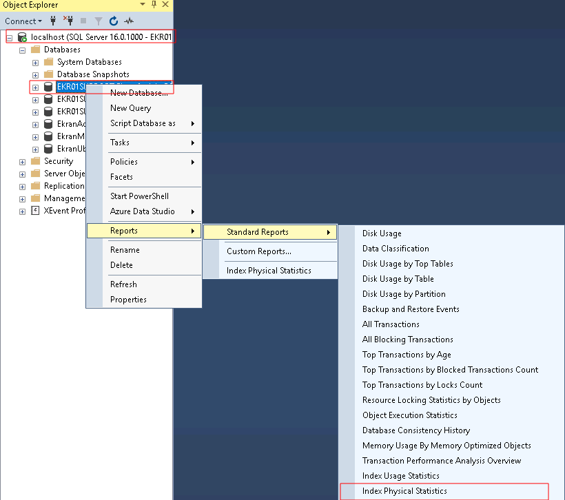 MS SQL Database Maintenance: Index Rebuilding and Reorganizing